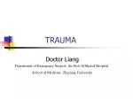 PPT - TRAUMA PowerPoint Presentation, free download - ID:2282948