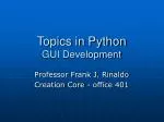 PPT - GUI Using Python PowerPoint Presentation, free download - ID:9551719