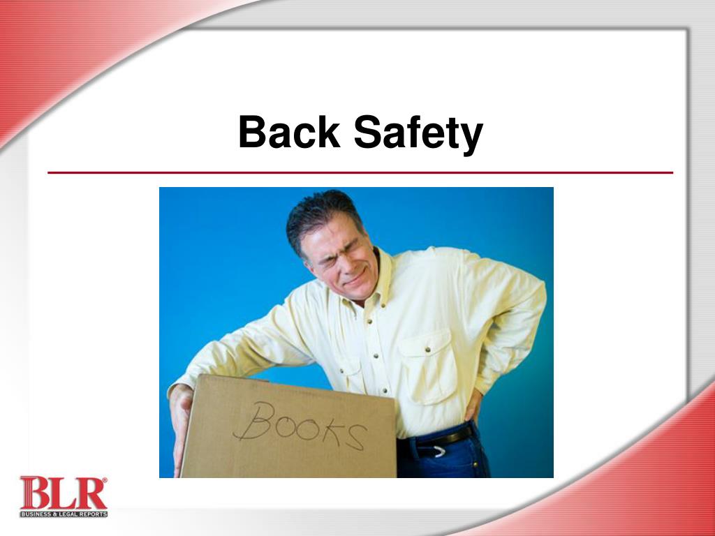 PPT - Back Safety PowerPoint Presentation, free download - ID:3776956