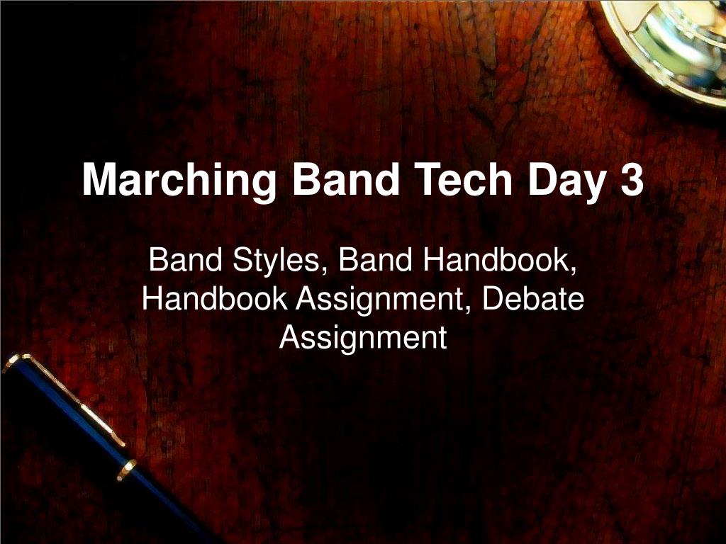 PPT - Marching Band Tech Day 3 PowerPoint Presentation, free download ...
