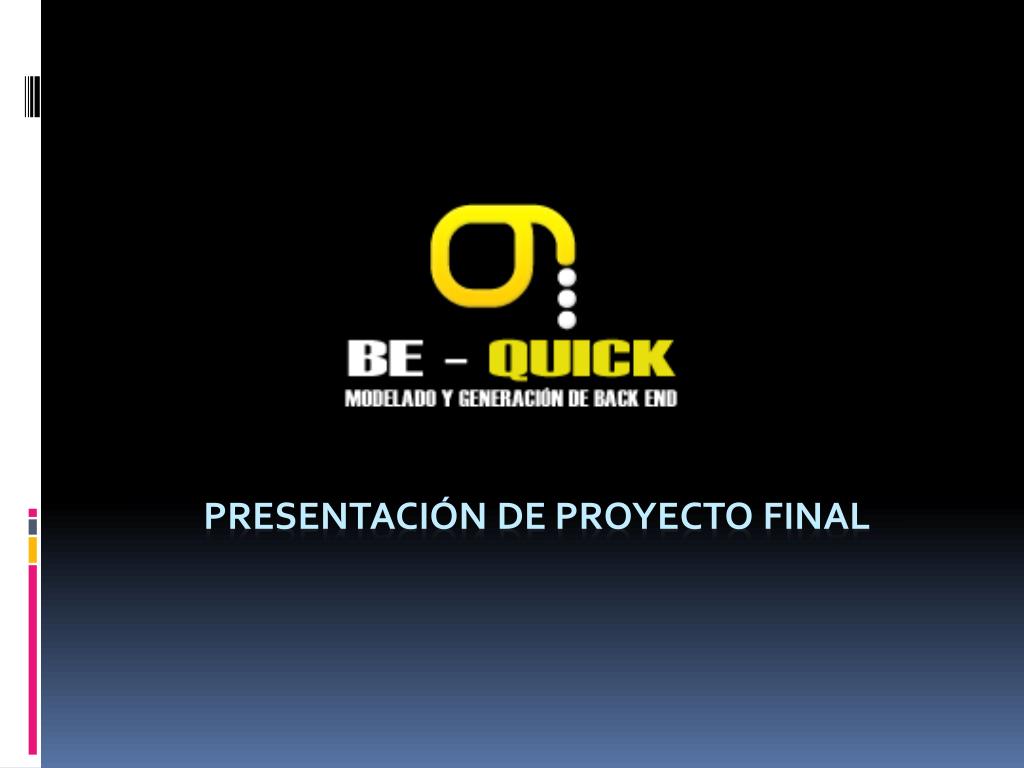 PPT - Presentación de Proyecto final PowerPoint Presentation, free ...