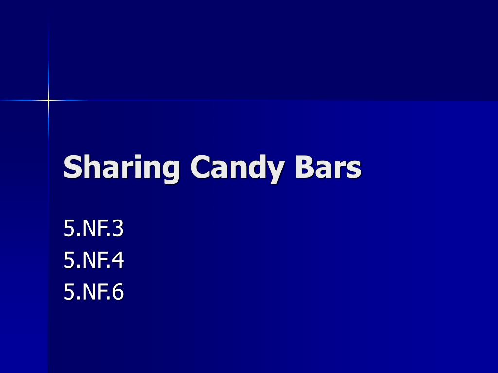 PPT - Sharing Candy Bars PowerPoint Presentation, free download - ID ...