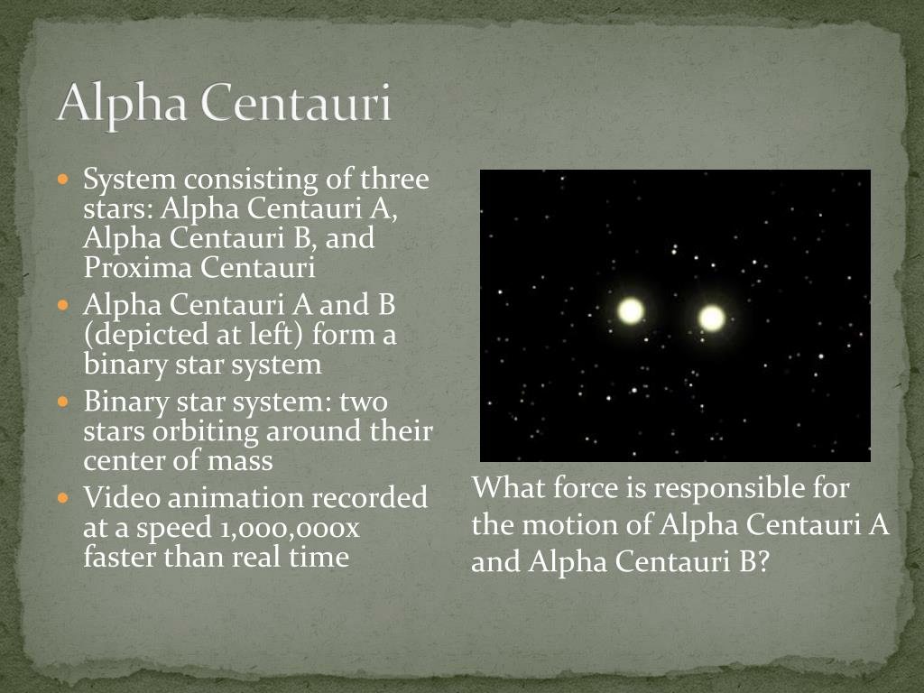 PPT - Alpha Centauri PowerPoint Presentation, free download - ID:3783197