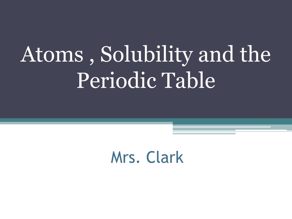 PPT - Mrs. Clark PowerPoint Presentation, free download - ID:3783596