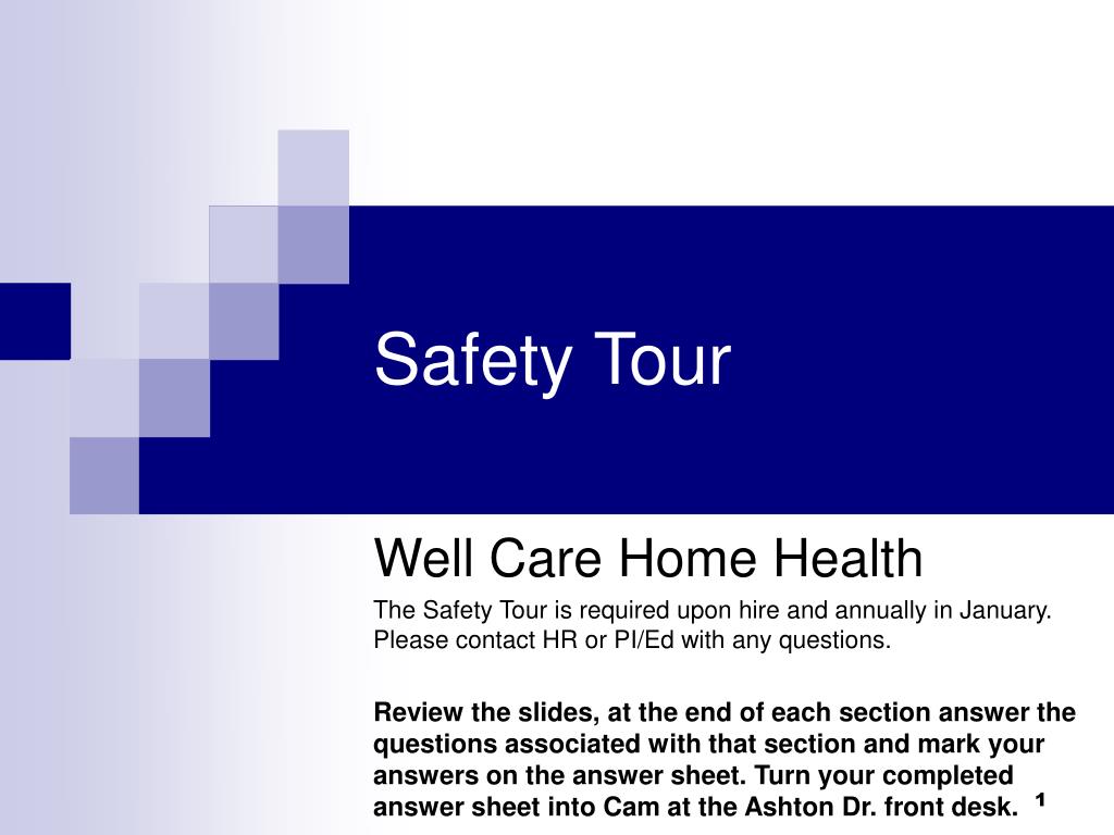 PPT - Safety Tour PowerPoint Presentation, free download - ID:3785399