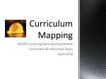 PPT - Curriculum Mapping PowerPoint Presentation, free download - ID ...