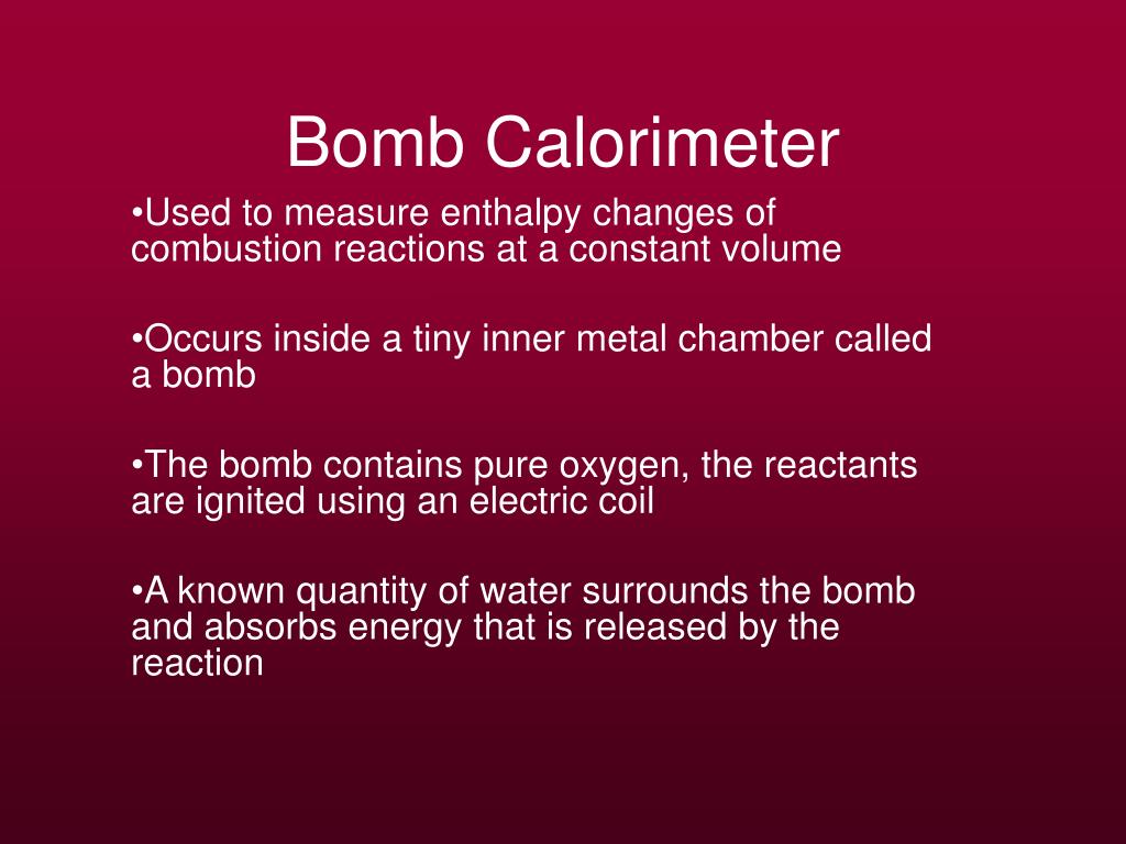 PPT - Bomb Calorimeter PowerPoint Presentation, free download - ID:3787850