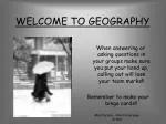 PPT - Welcome to World Geography PowerPoint Presentation, free download ...