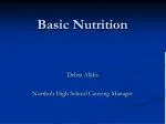 PPT - Basic Nutrition PowerPoint Presentation, free download - ID:507346