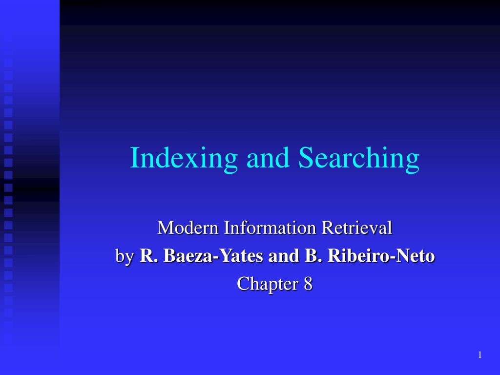 PPT - Indexing and Searching PowerPoint Presentation, free download ...