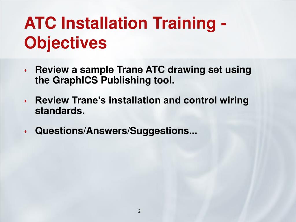 PPT - ATC Installation Training - Objectives PowerPoint Presentation ...