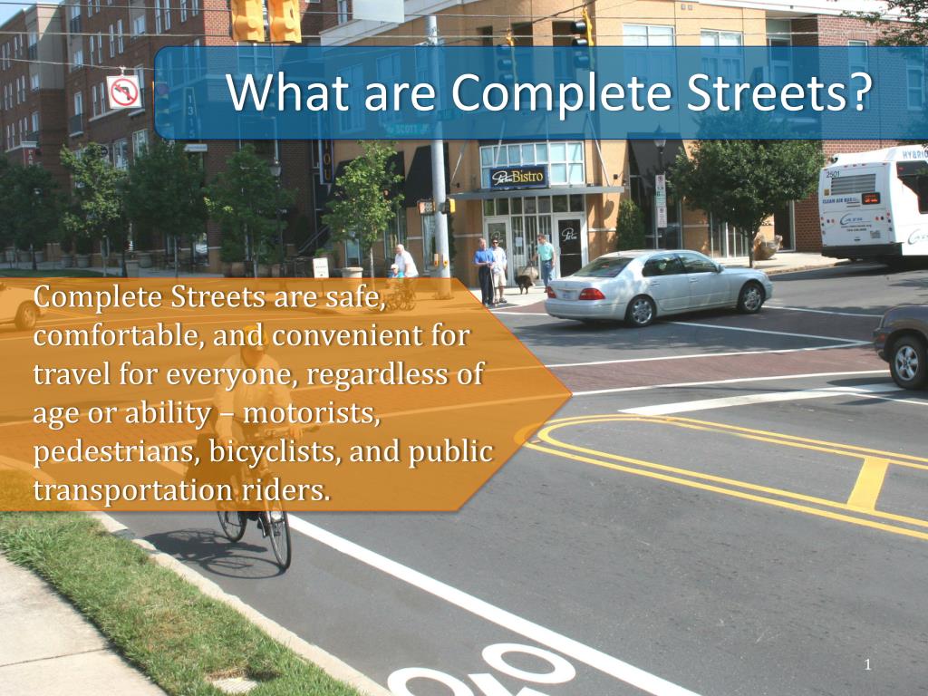 PPT - What are Complete Streets? PowerPoint Presentation, free download ...