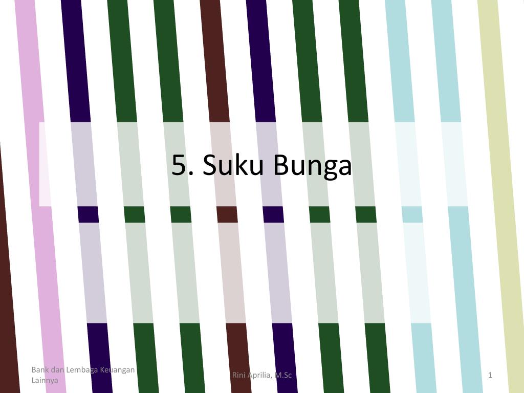 PPT - 5. Suku Bunga PowerPoint Presentation, free download - ID:3794018