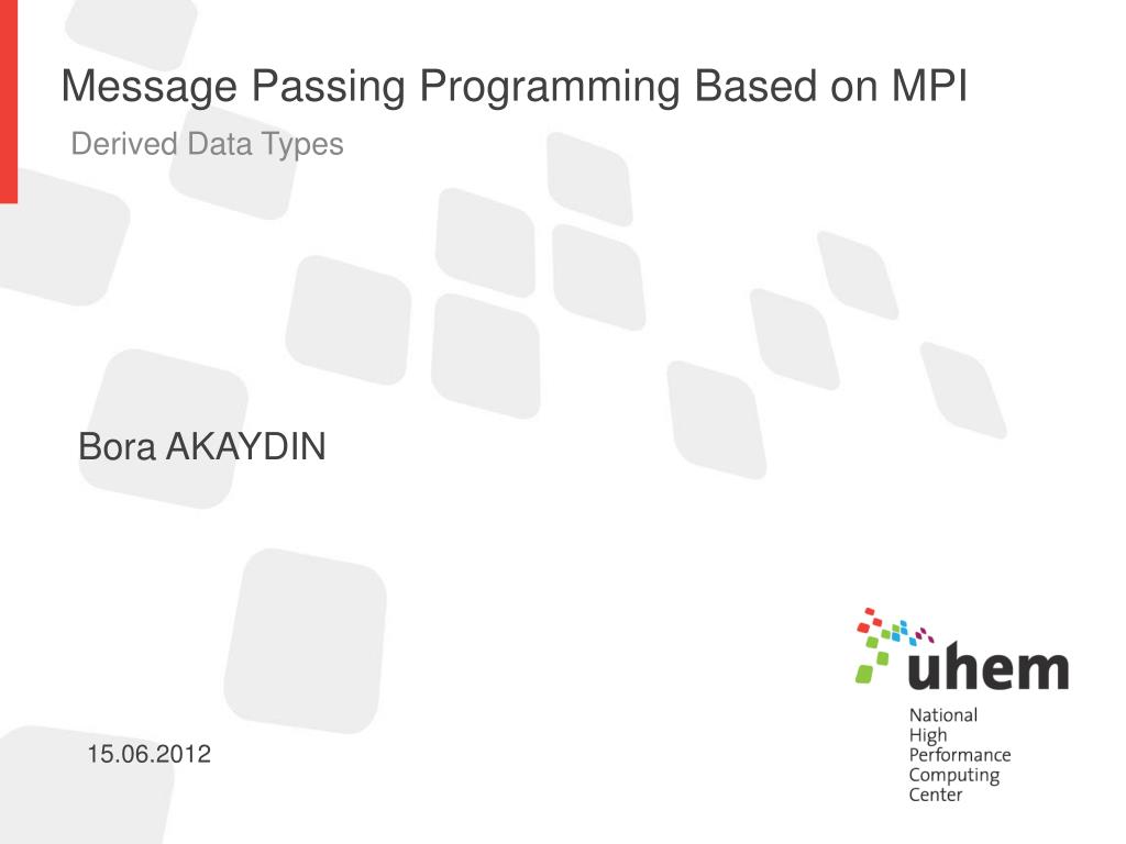 Ppt Message Passing Programming Based On Mpi Powerpoint Presentation