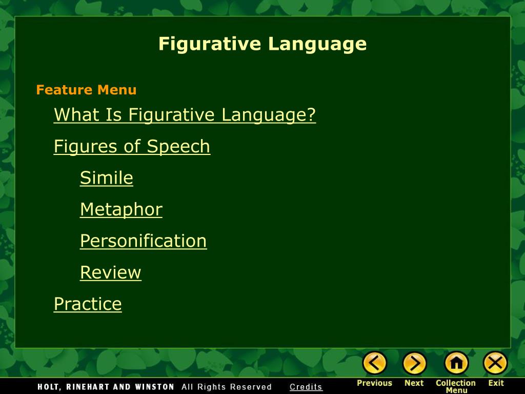PPT - Figurative Language PowerPoint Presentation, free download - ID ...