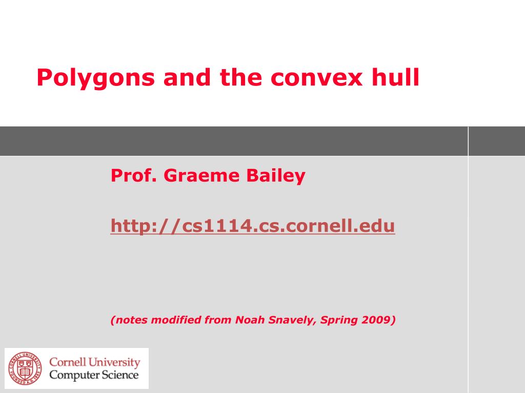 PPT - Polygons and the convex hull PowerPoint Presentation, free ...