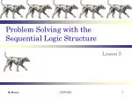 PPT - Problem Solving with the Sequential Logic Structure PowerPoint Presentation - ID:788589