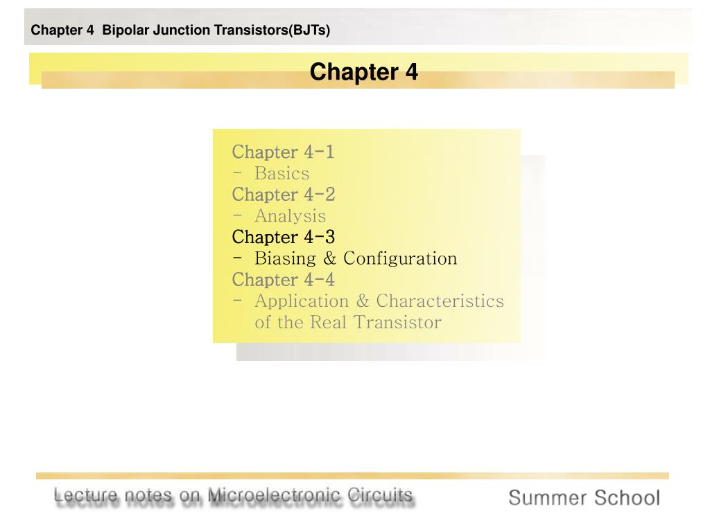 PPT - Chapter 4 Bipolar Junction Transistors(BJTs) PowerPoint Presentation - ID:3798387