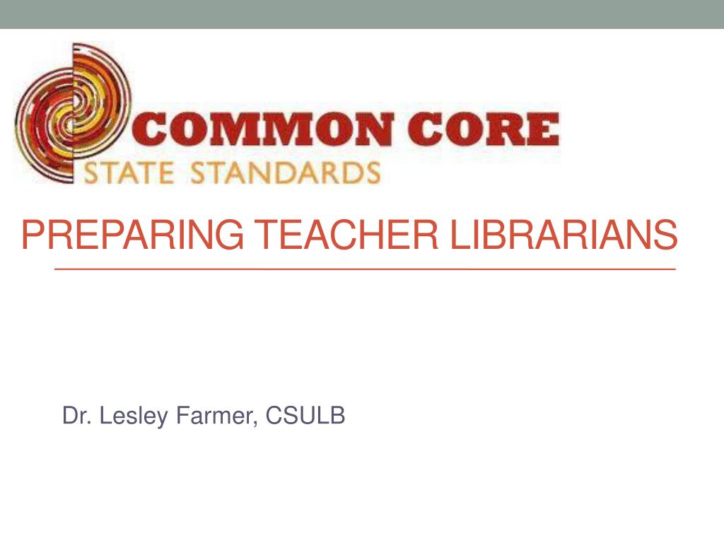 PPT - preparing teacher librarians PowerPoint Presentation, free ...