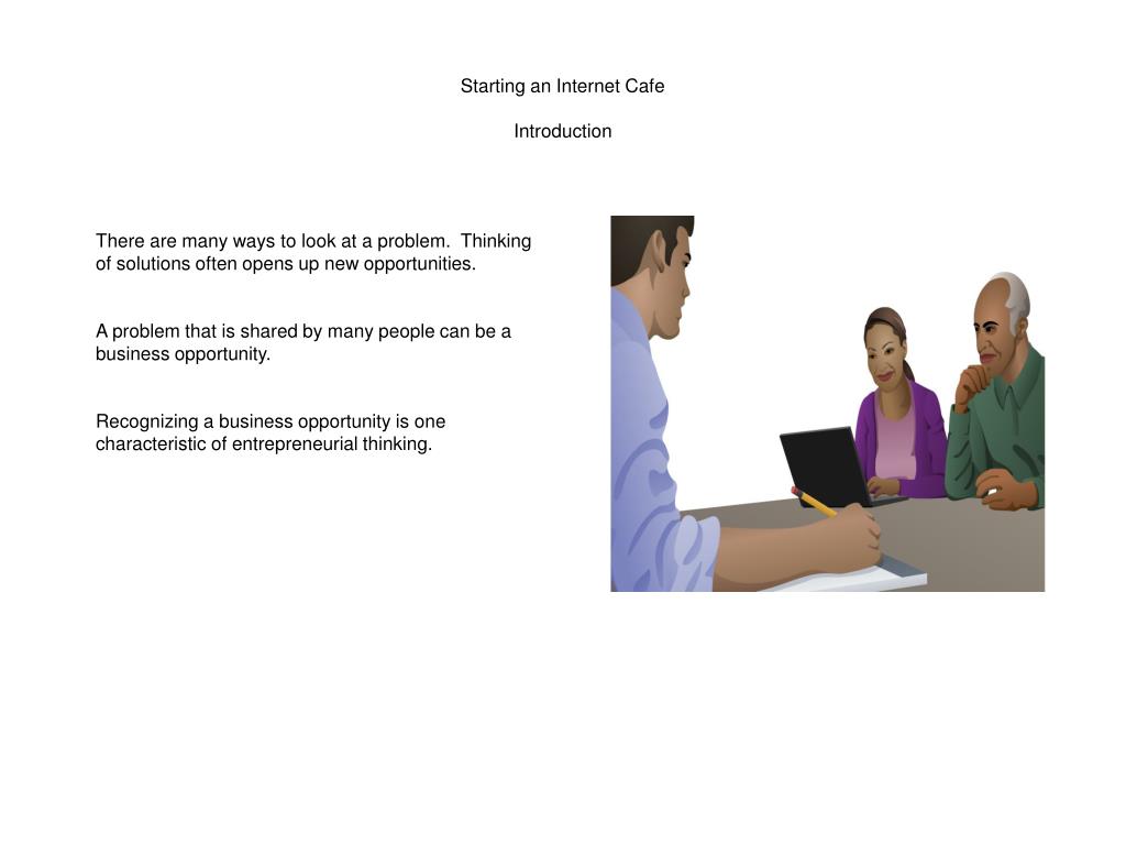 PPT - Starting an Internet Cafe Introduction PowerPoint Presentation ...