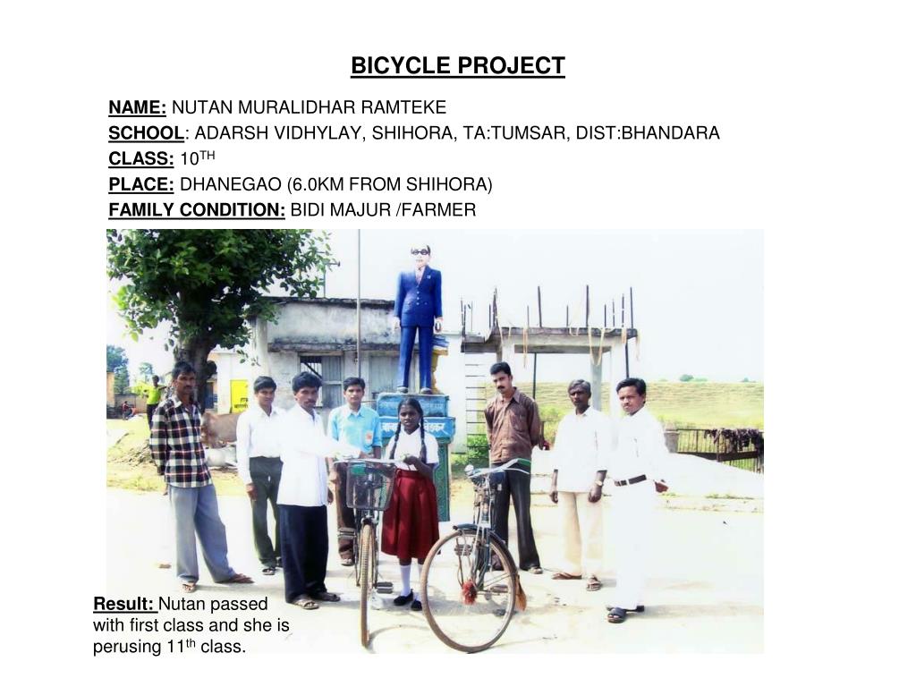 PPT - BICYCLE PROJECT PowerPoint Presentation, free download - ID:3800759