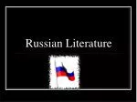PPT - Russian History & Literature PowerPoint Presentation, free ...