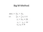 PPT - The big M method PowerPoint Presentation, free download - ID:347296