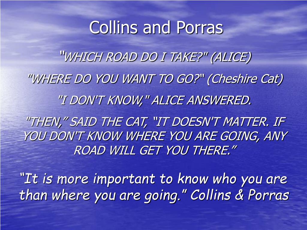 PPT - Collins and Porras PowerPoint Presentation, free download - ID ...