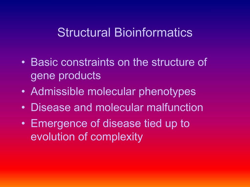 PPT - Structural Bioinformatics PowerPoint Presentation, free download ...