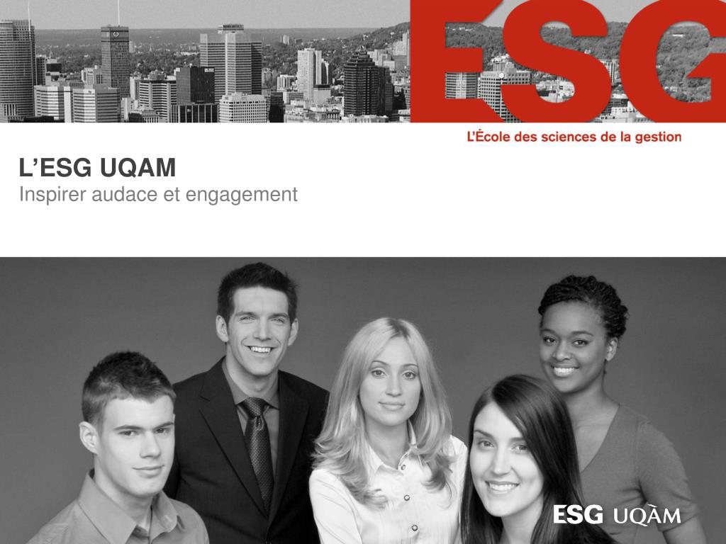 PPT - L ’ ESG UQAM PowerPoint Presentation, free download - ID:3804090