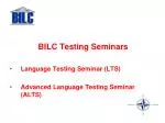 PPT - Language testing PowerPoint Presentation, free download - ID:2981486