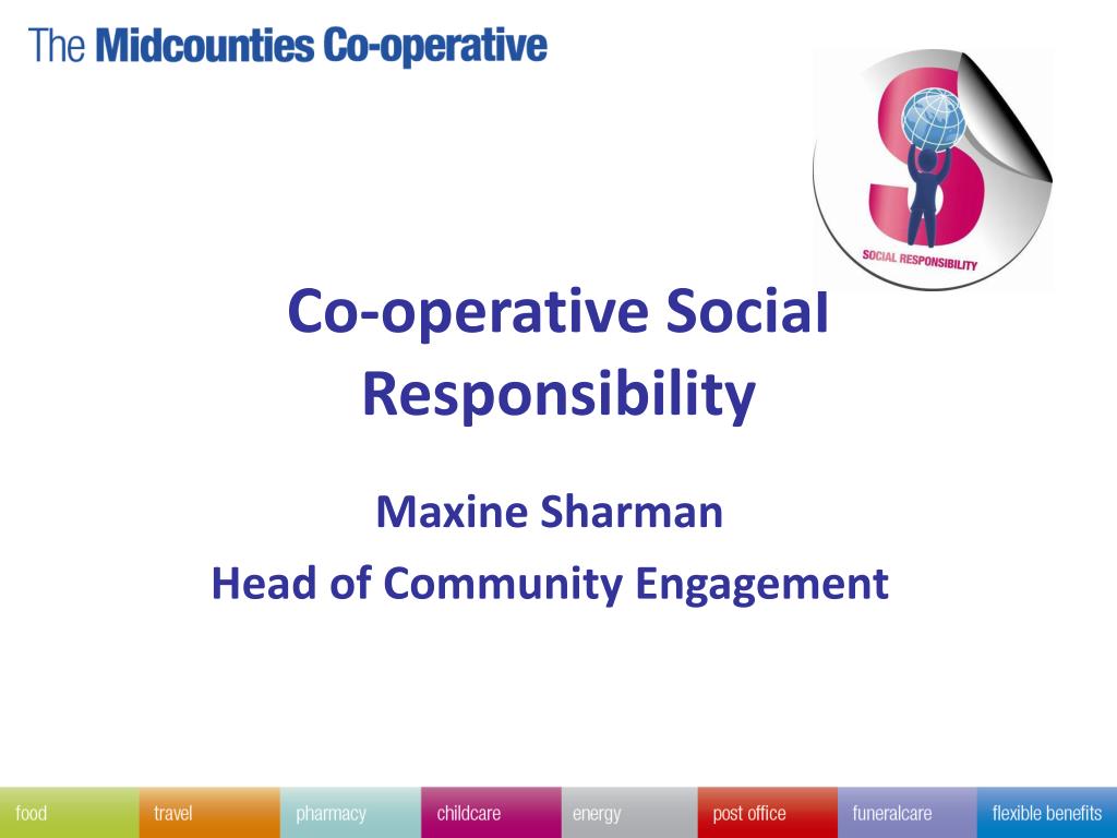 PPT - Co-operative Social Responsibility PowerPoint Presentation, free ...