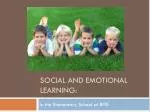 PPT - Social and Emotional Learning PowerPoint Presentation, free ...