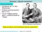 PPT - Davisson- Germer Experiment PowerPoint Presentation, free ...