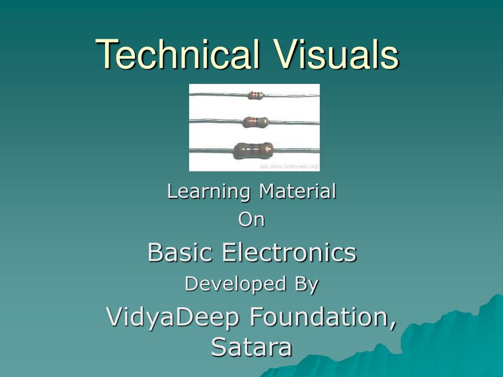 PPT - Technical Visuals PowerPoint Presentation, free download - ID:3808874