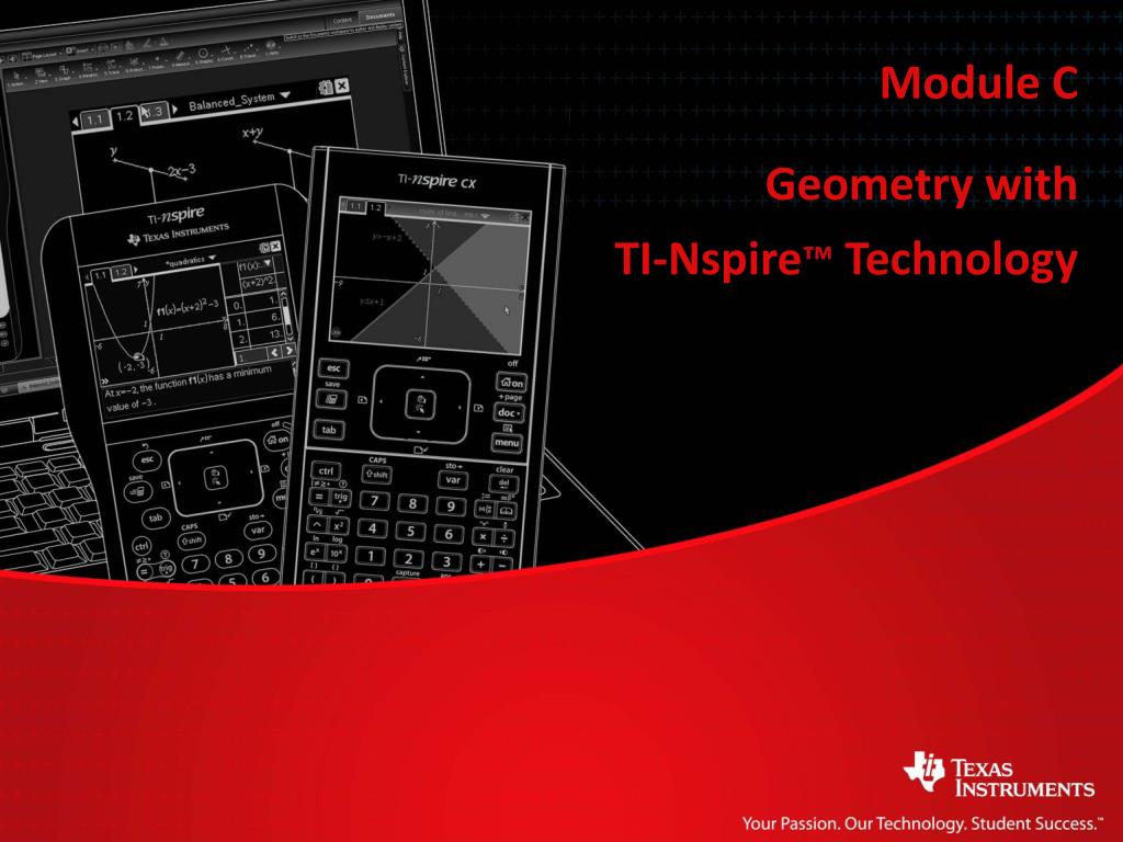 PPT - Geometry with TI-Nspire ™ Technology PowerPoint Presentation, free download - ID:3811750