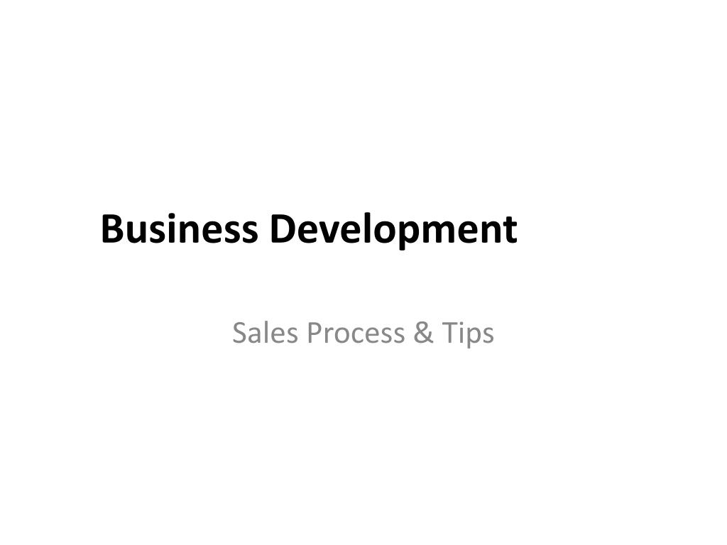 PPT - Business Development PowerPoint Presentation, free download - ID ...