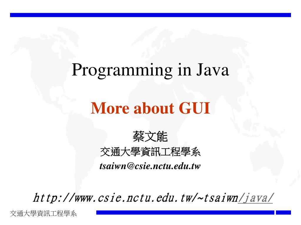 PPT - Programming in Java PowerPoint Presentation, free download - ID ...