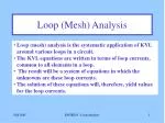 PPT - Mesh Analysis PowerPoint Presentation, free download - ID:1784240