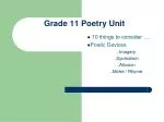 PPT - 7th grade Poetry Unit PowerPoint Presentation, free download - ID ...