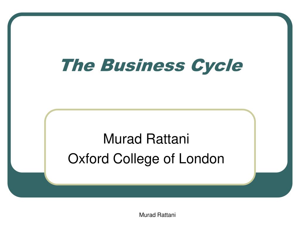 PPT - The Business Cycle PowerPoint Presentation, free download - ID ...