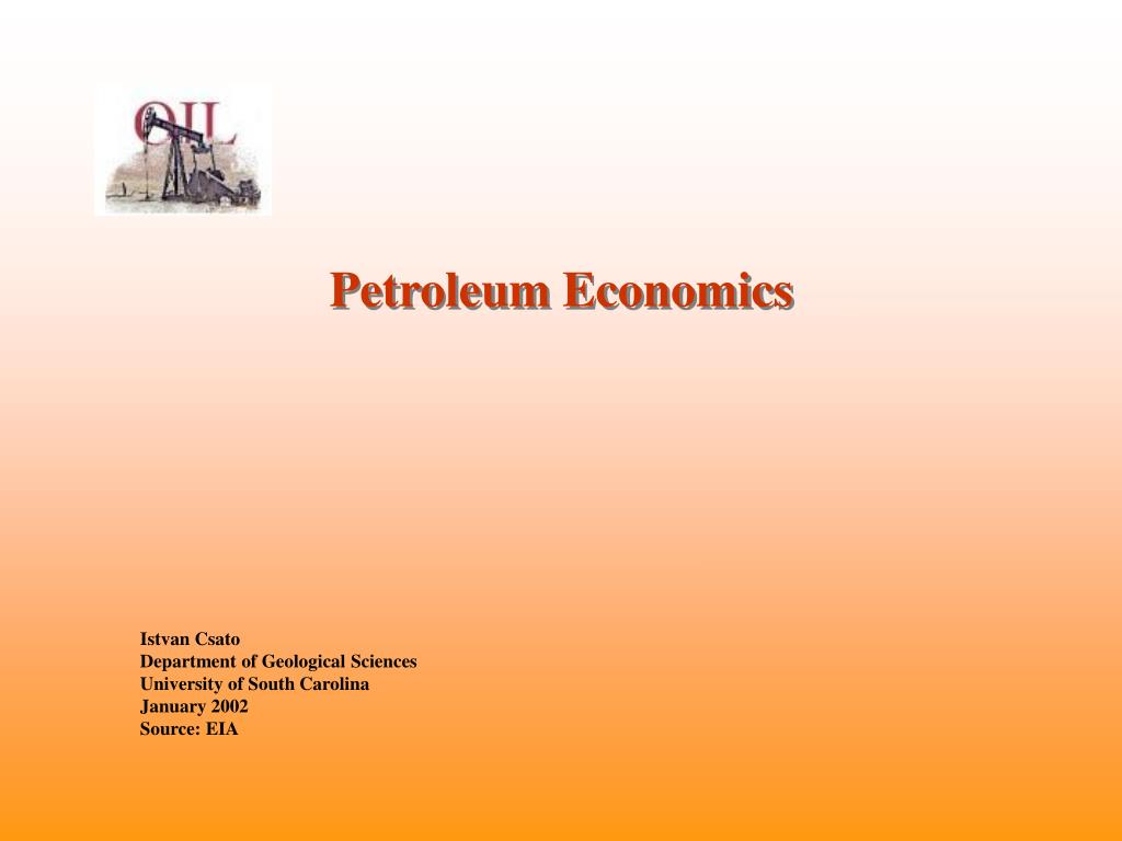 PPT - Petroleum Economics PowerPoint Presentation, free download - ID ...
