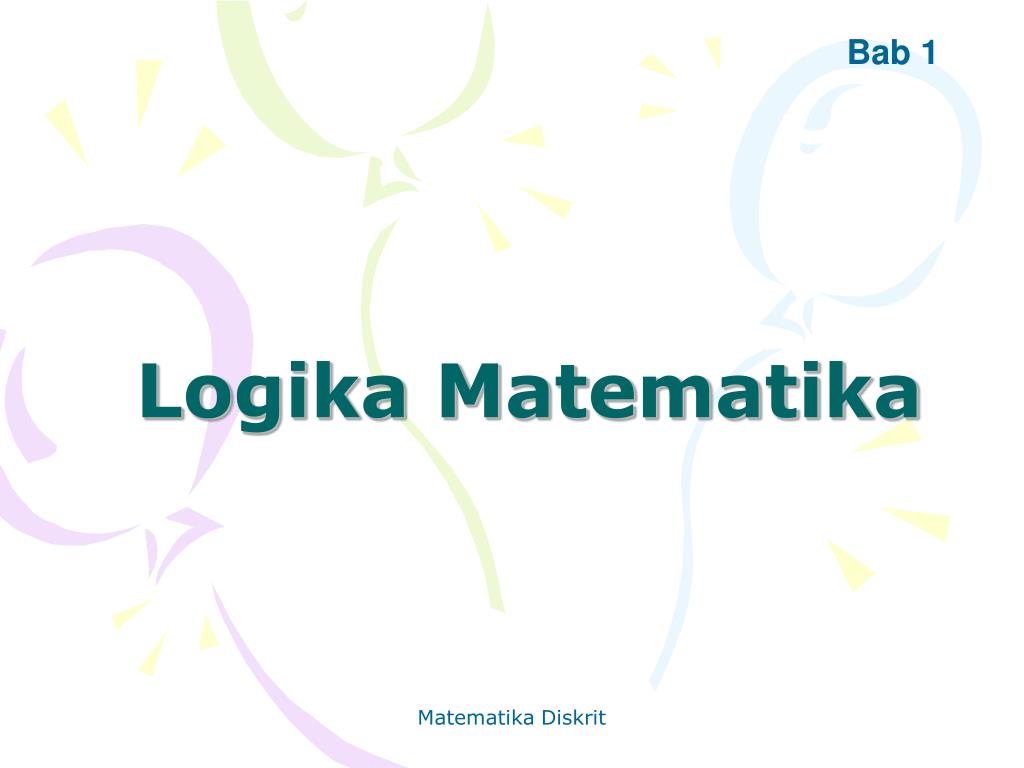 PPT - Logika Matematika PowerPoint Presentation, free download - ID:3819594