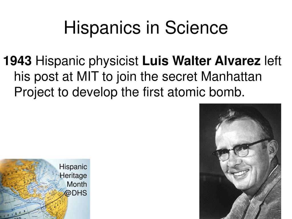 PPT - Hispanics in Science PowerPoint Presentation, free download - ID ...