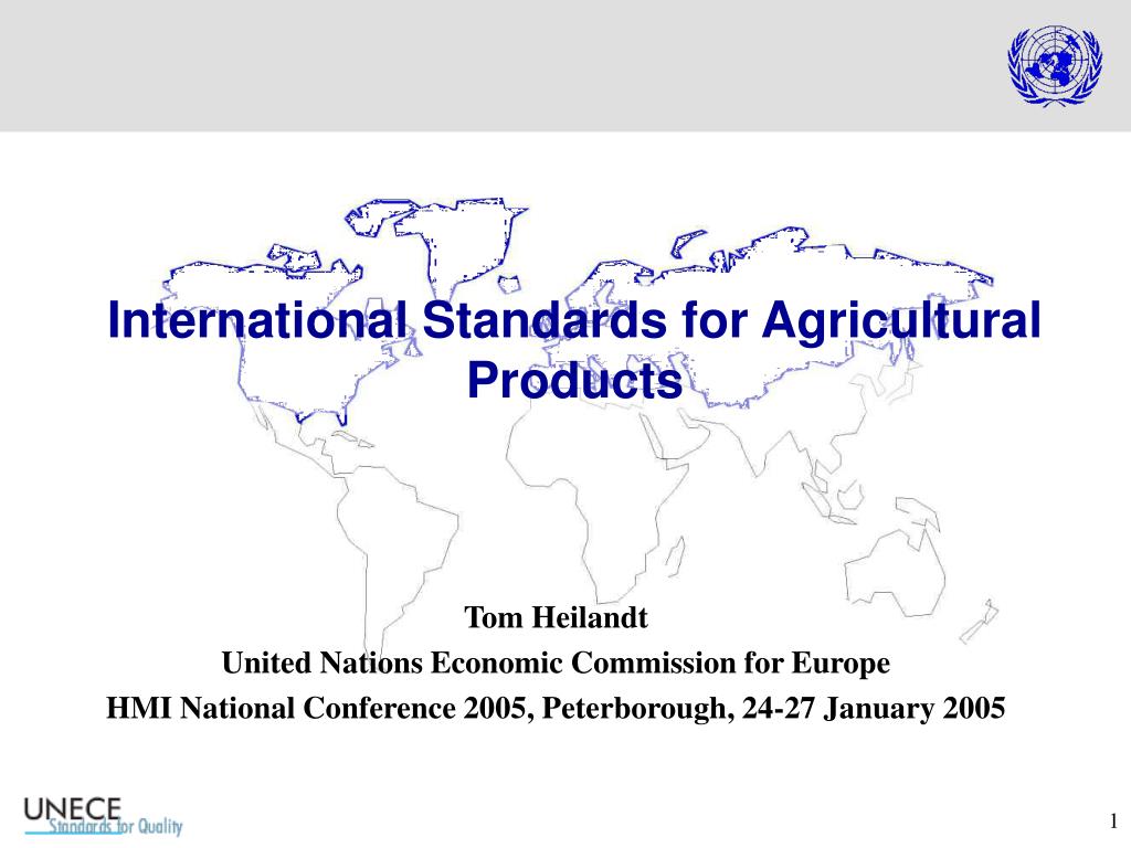 PPT - Tom Heilandt United Nations Economic Commission for Europe ...