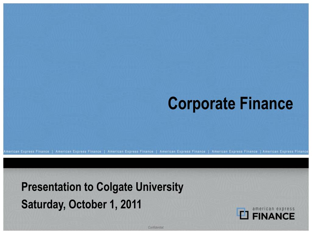 PPT - Corporate Finance PowerPoint Presentation, free download - ID:3822799