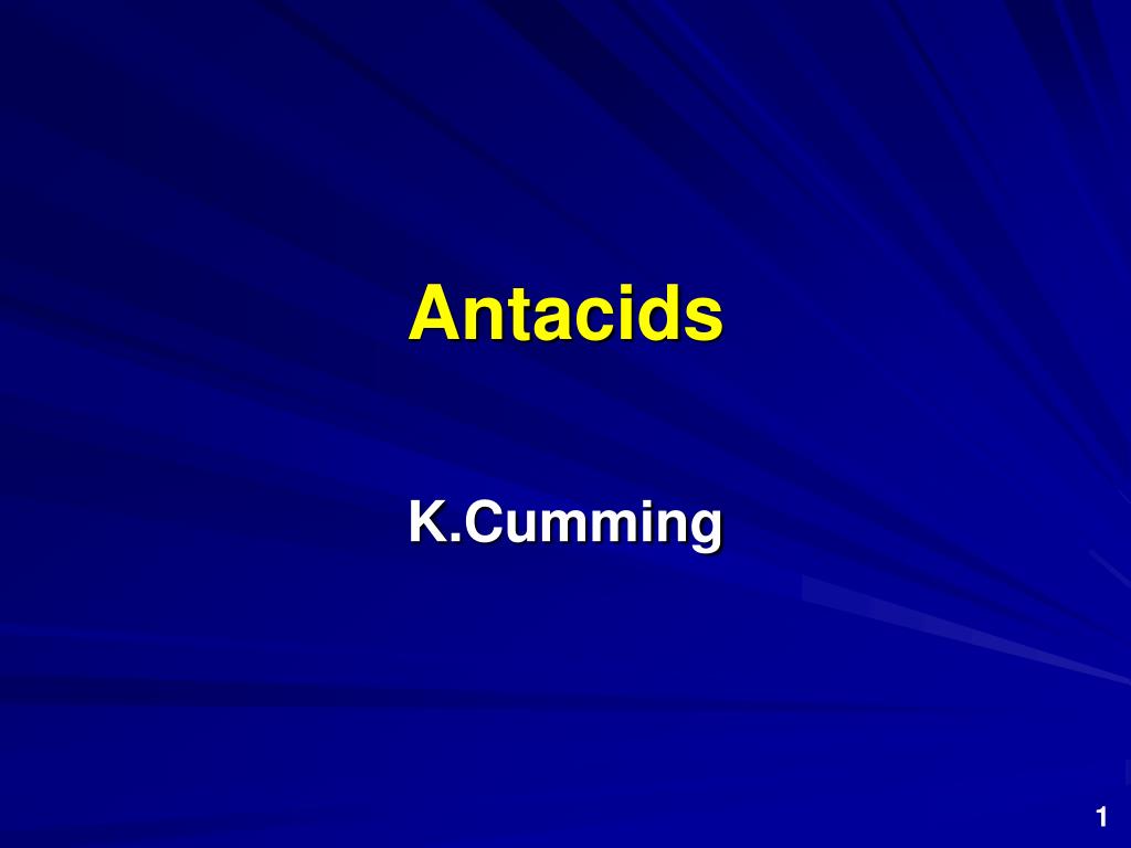 PPT - Antacids PowerPoint Presentation, free download - ID:3824036
