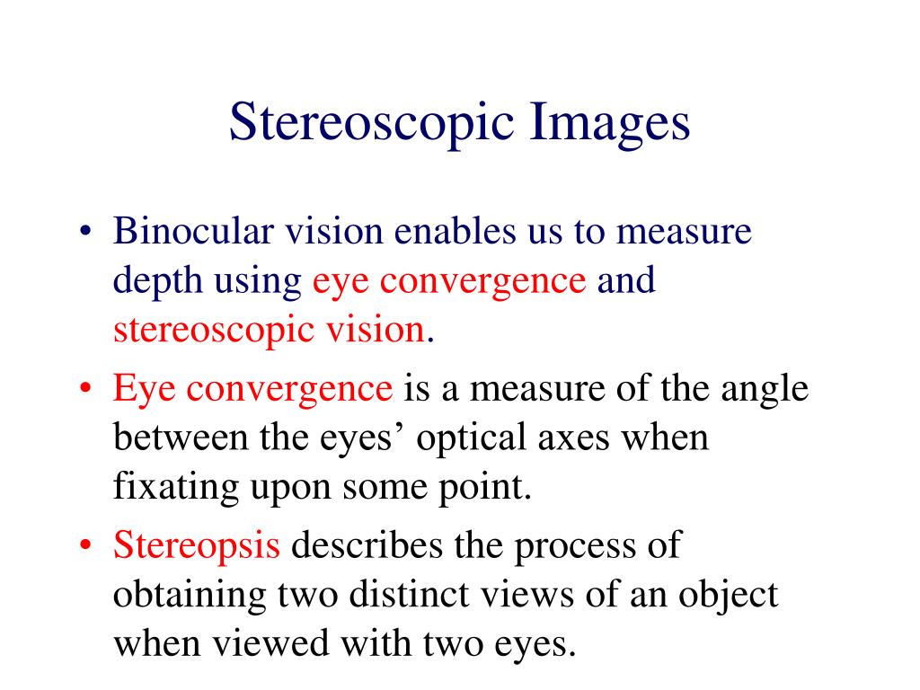 PPT - Stereoscopic Images PowerPoint Presentation, free download - ID ...