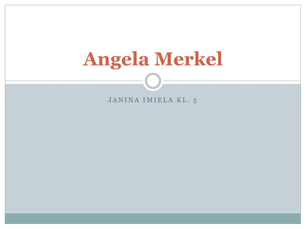 PPT - Angela Merkel PowerPoint Presentation, free download - ID:3825543