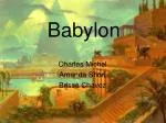 PPT - Babylon in the Land of Shinar PowerPoint Presentation, free ...